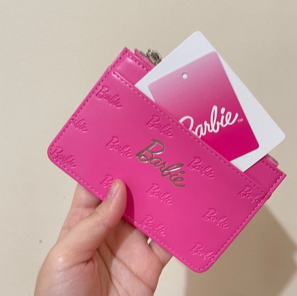 Barbie | Bags | Barbie Miniso Limited Edition Card Holder Wallet Coin ...